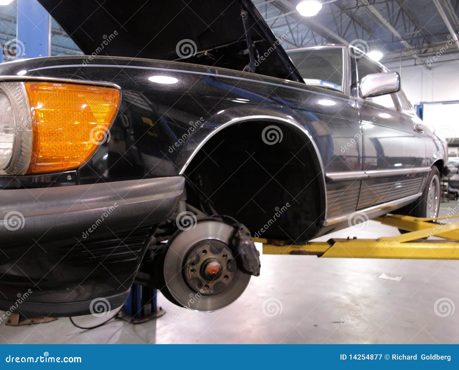 Auto Repair stock image. Image of hoist, tools, lift - 14254877