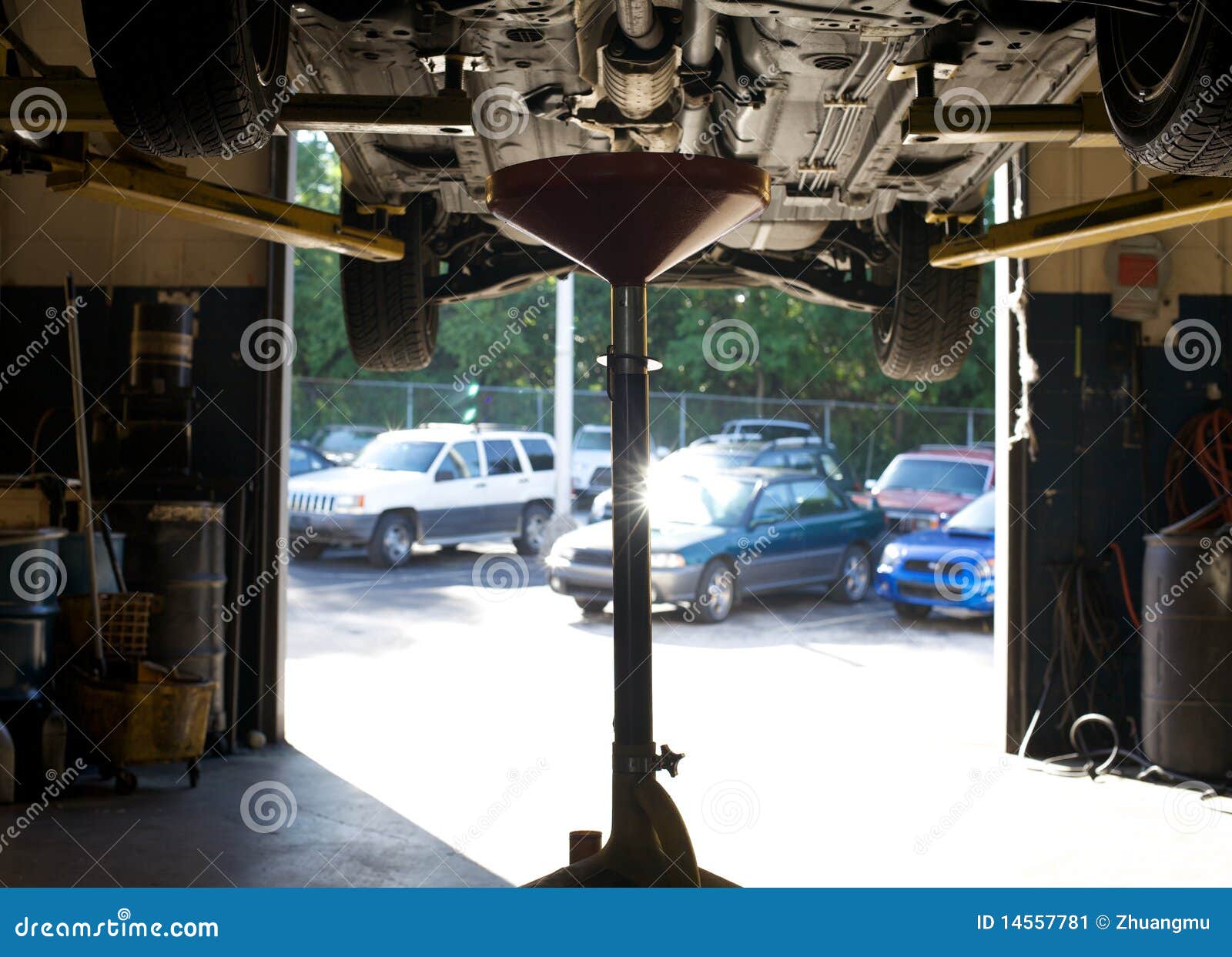 Auto repair stock image. Image of maintenance, interior - 14557781