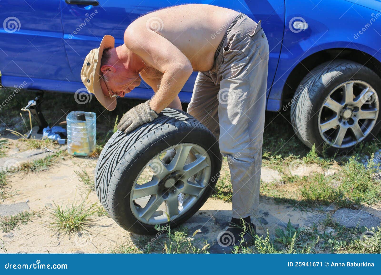Auto Repair stock image. Image of male, change, maintenance - 25941671