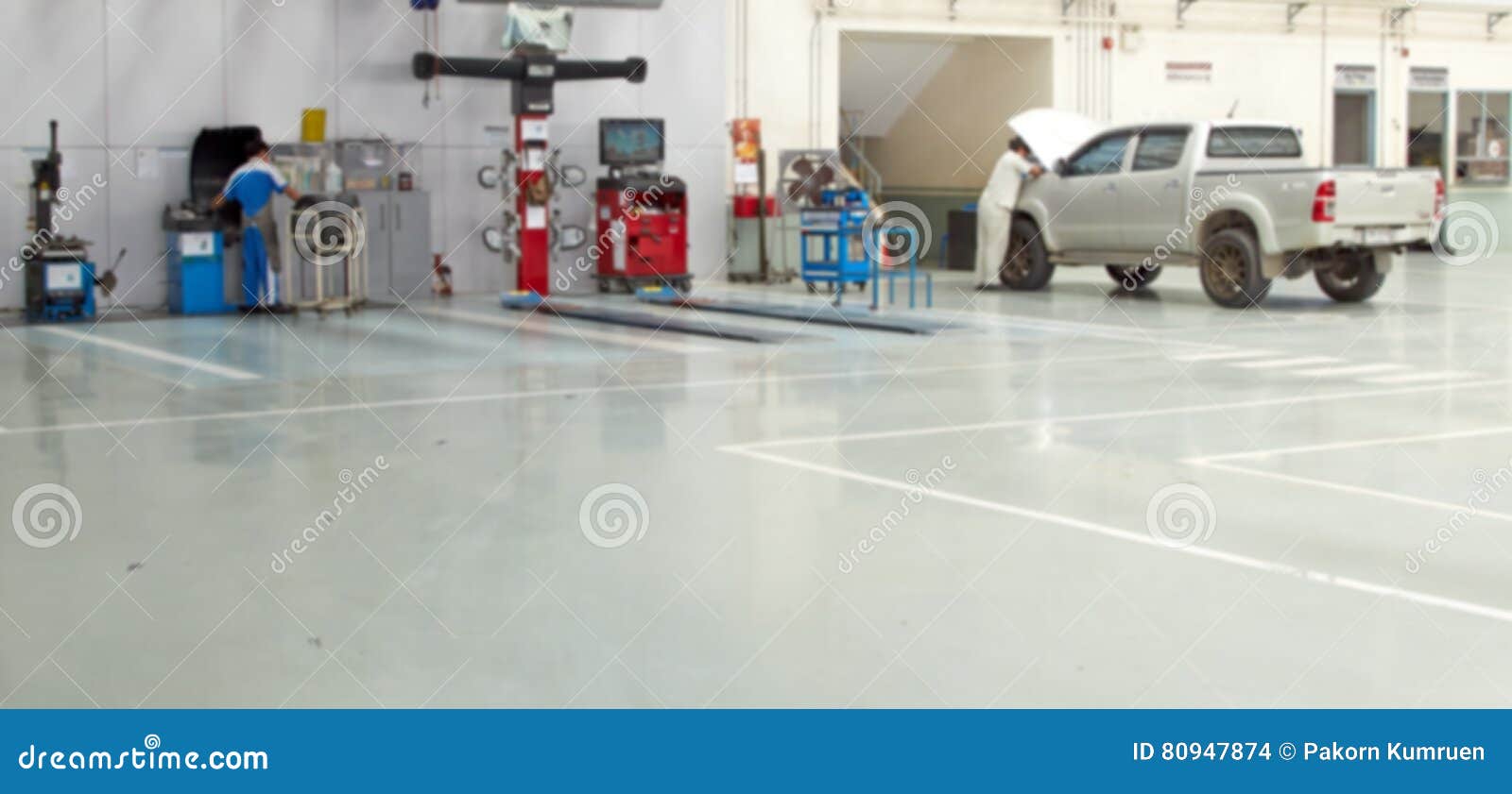 Auto Repair Service Station Stock Photo - Image of labor, mechanical ...