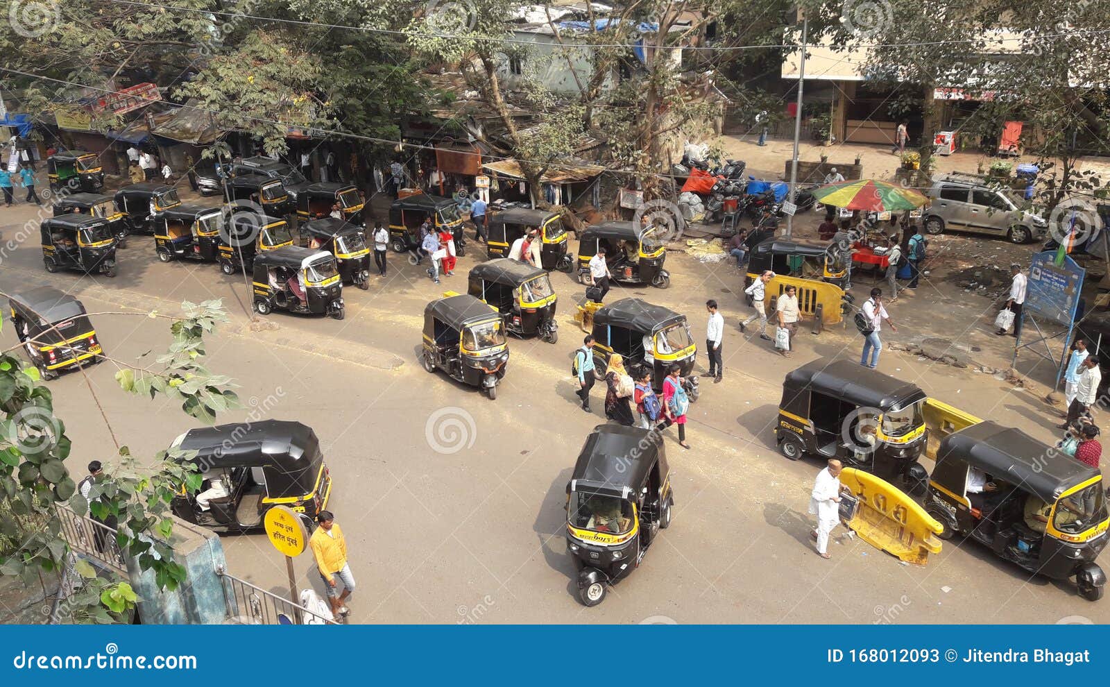 Auto Rickshaw Stand for Public Transport Editorial Stock Photo - Image ...