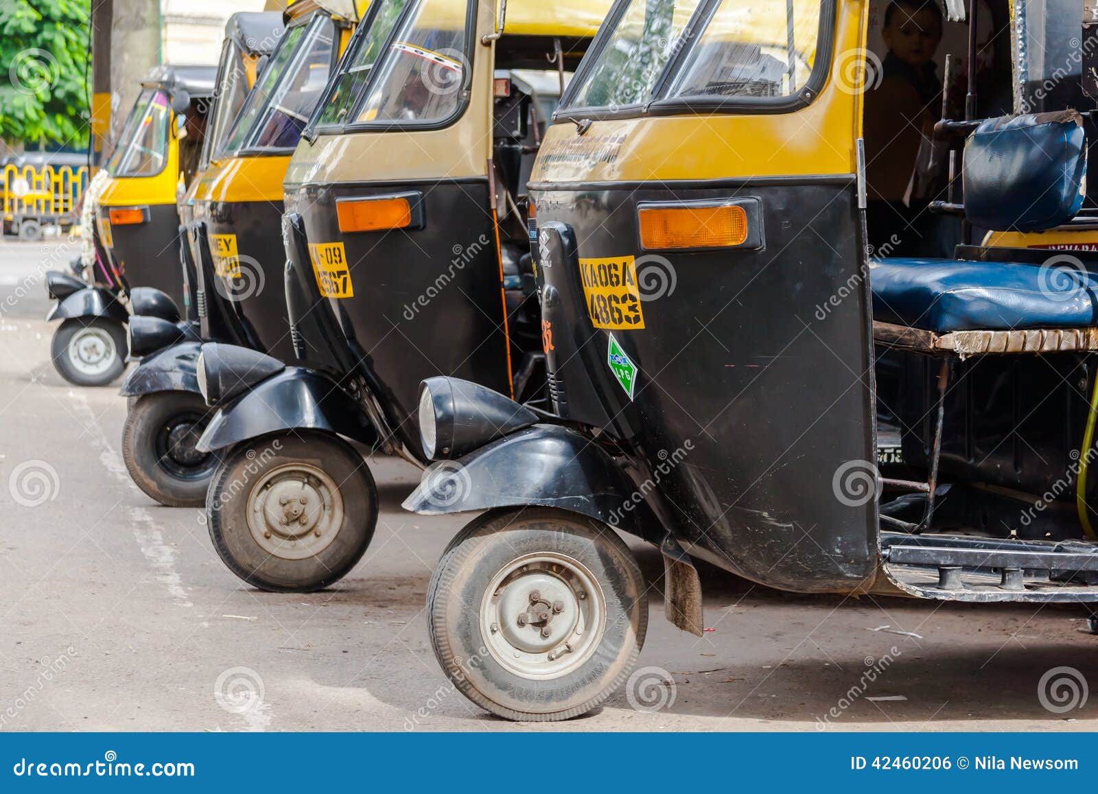 Auto Rickshaws editorial photo. Image of person, tourism - 42460206