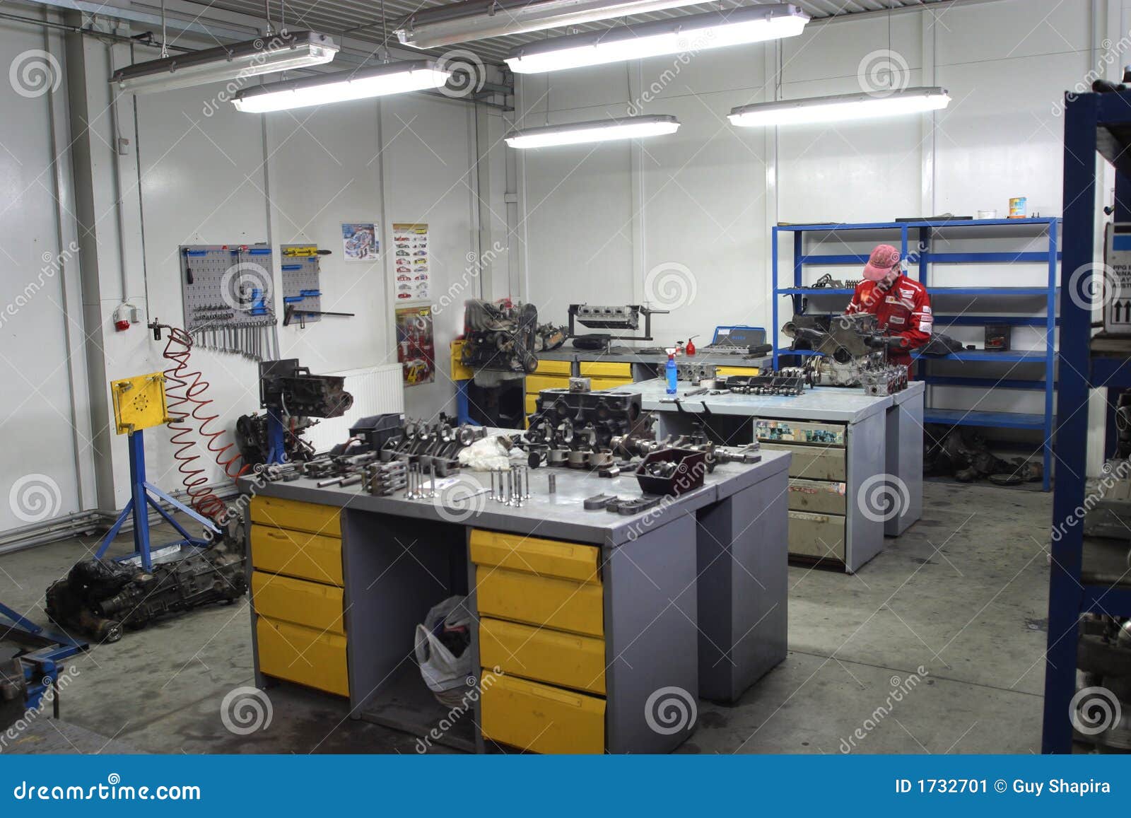 Auto service stock image. Image of auto, cable, engine - 1732701
