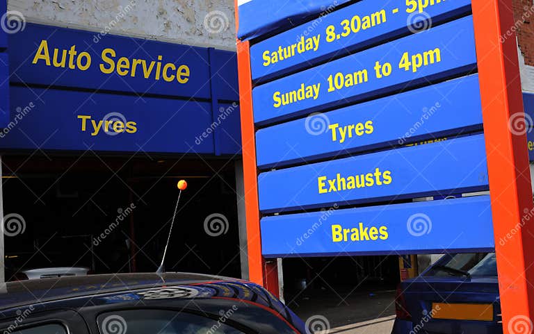 Auto Service stock image. Image of exhausts, auto, department - 19013893