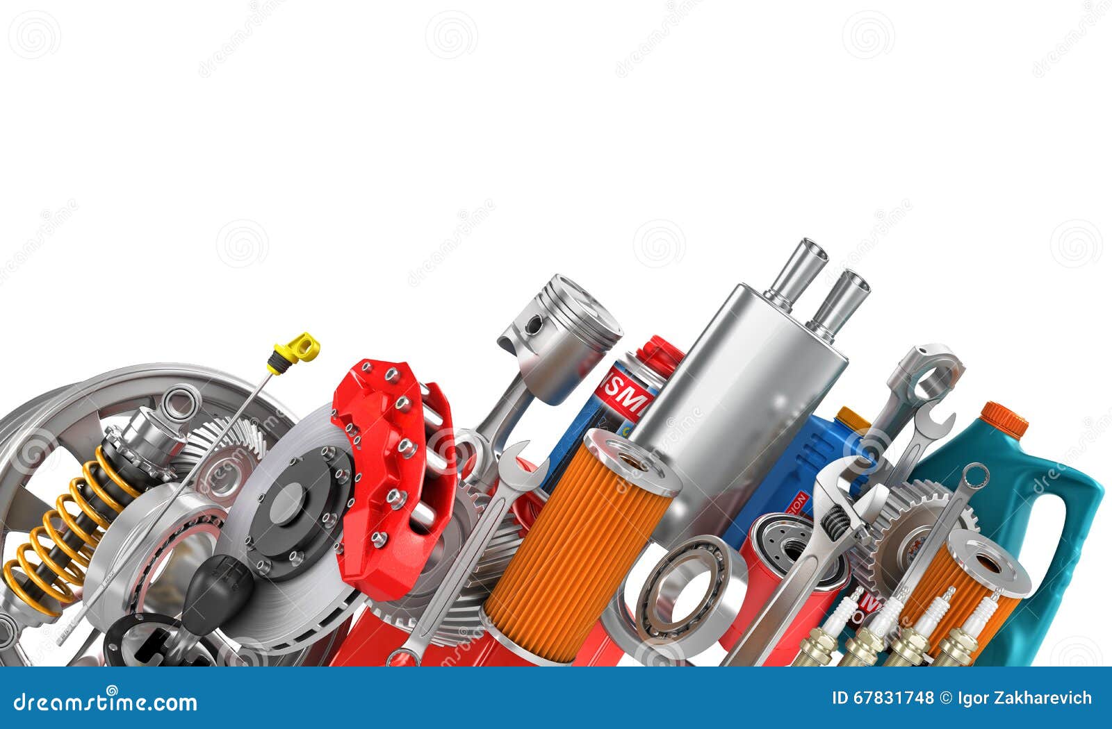 Auto service. stock illustration. Illustration of service - 67831748