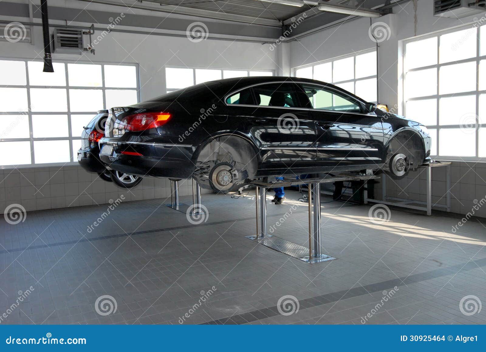 Auto service stock photo. Image of lift, repair, motion - 30925464