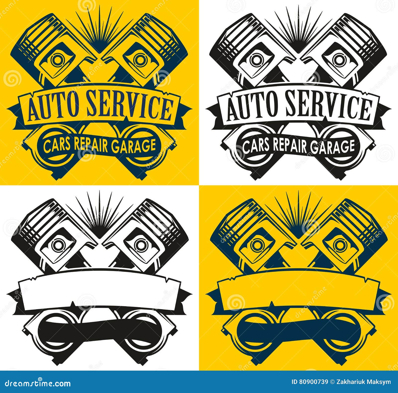 Auto service logo stock vector. Illustration of lettering - 80900739
