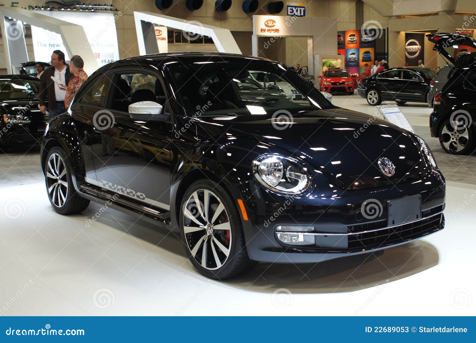 Auto Show VW Turbo editorial stock photo. Image of turbo - 22689053
