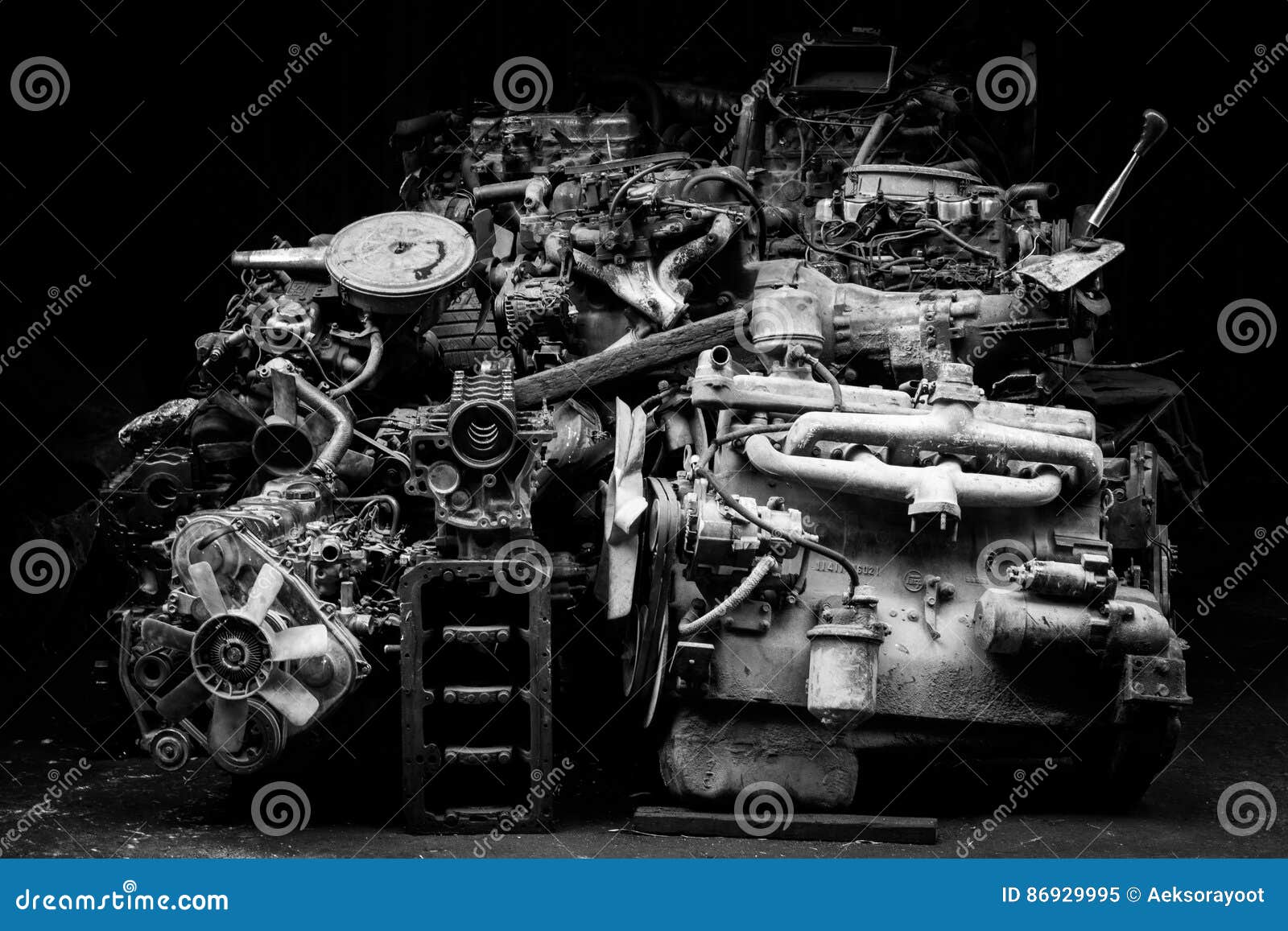 Auto spare parts engine stock image. Image of spare, motor - 86929995