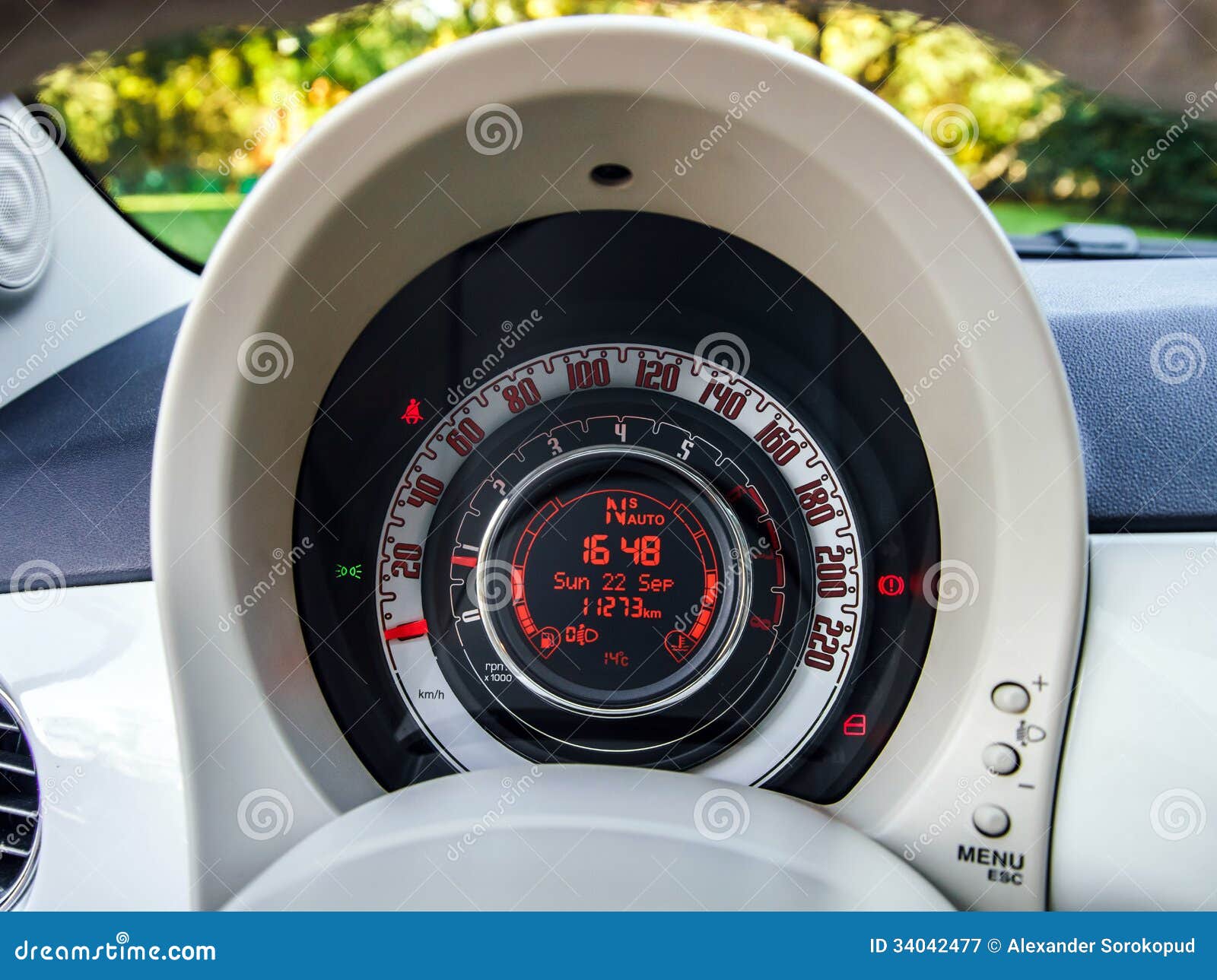 Auto Speed Control Dashboard Stock Photo | CartoonDealer.com #31162908