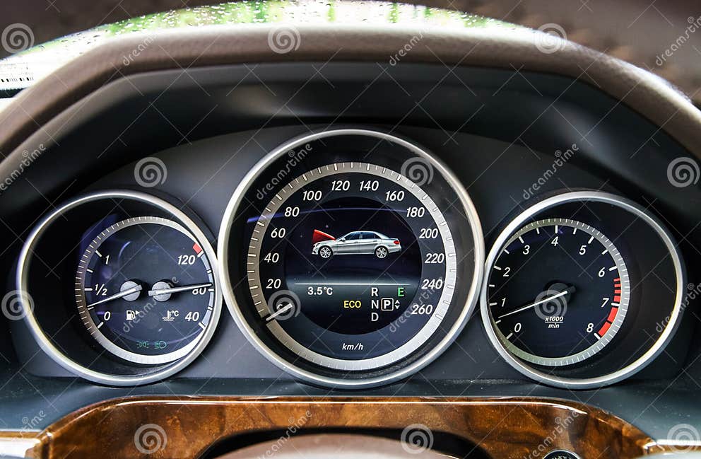 Auto Speed Control Dashboard Stock Image - Image of fast, modern: 34043225