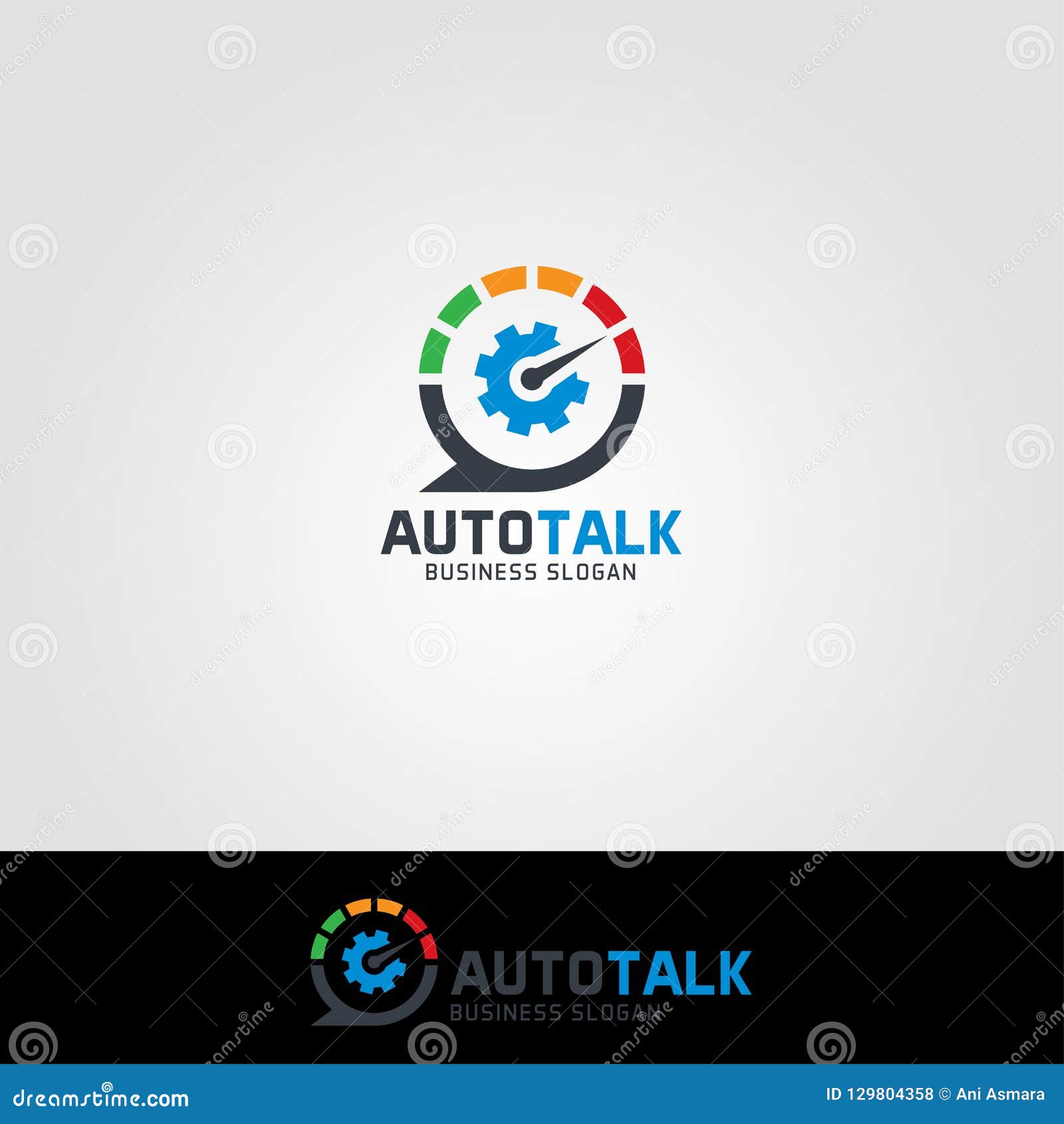 Auto Talk - Auto Care Consultation Logo Stock Vector - Illustration of ...