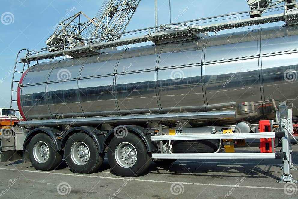 Auto tank stock photo. Image of trailer, business, reservoir - 309522