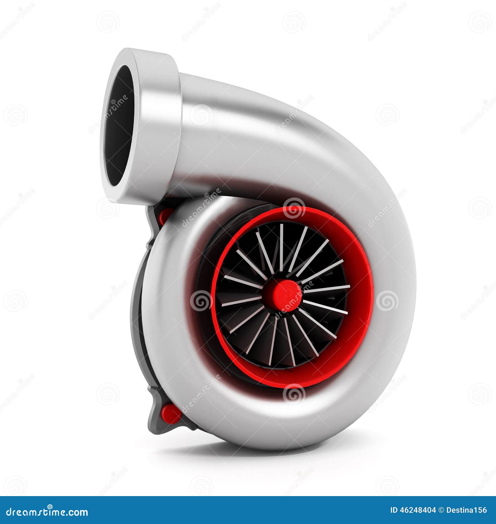 Auto Turbo stock abbildung. Illustration von turbo, technik - 46248404