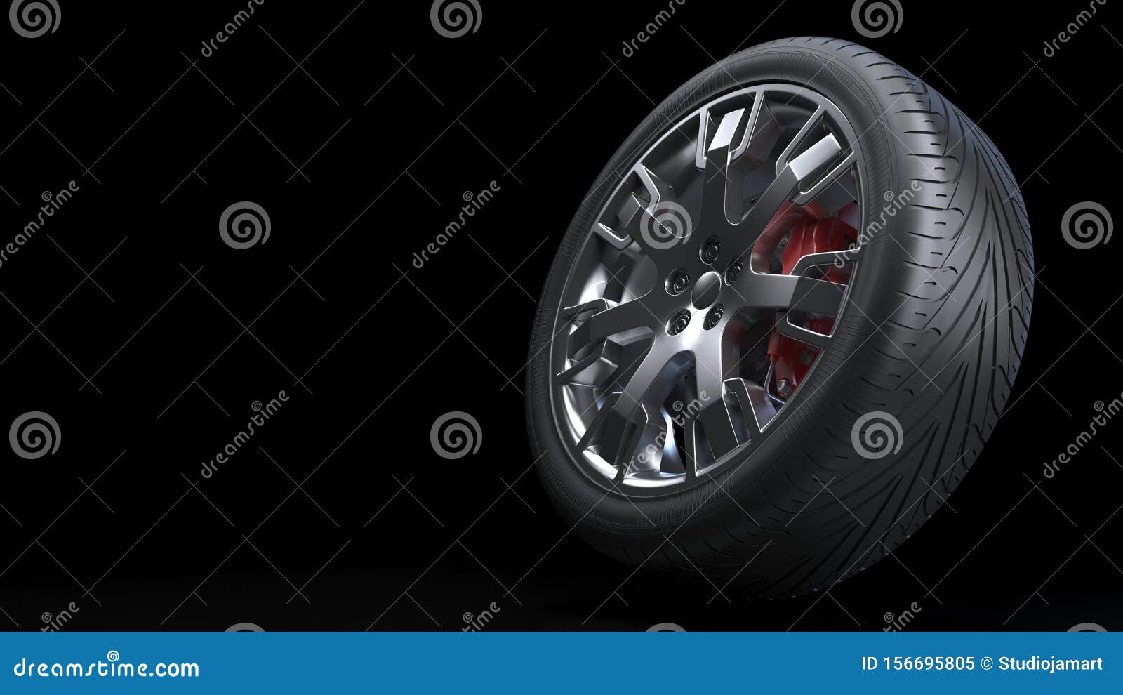 Auto wheel side view stock illustration. Illustration of space - 156695805