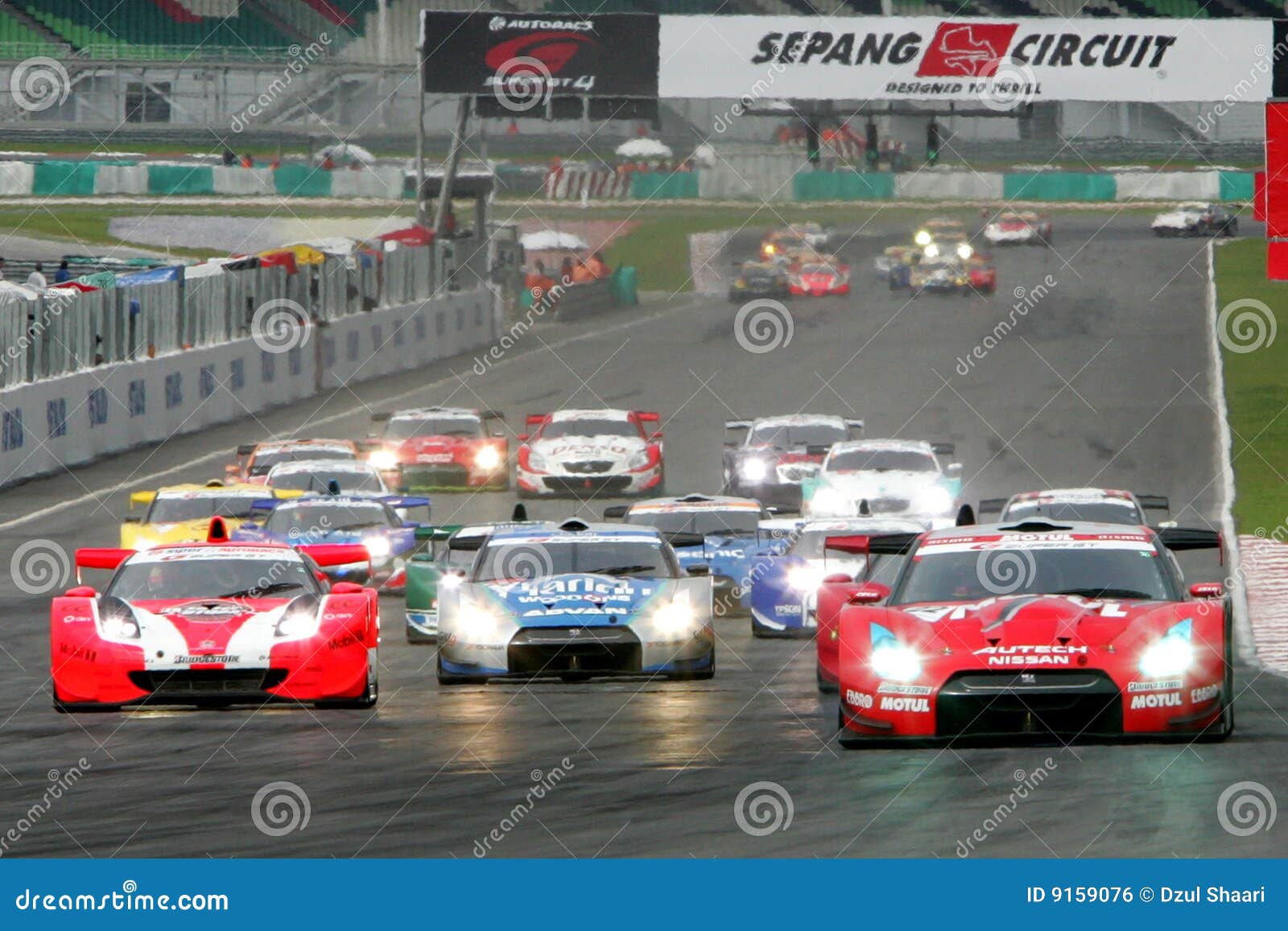 Autobacs Super GT 2008 Series Editorial Photo - Image of lane ...