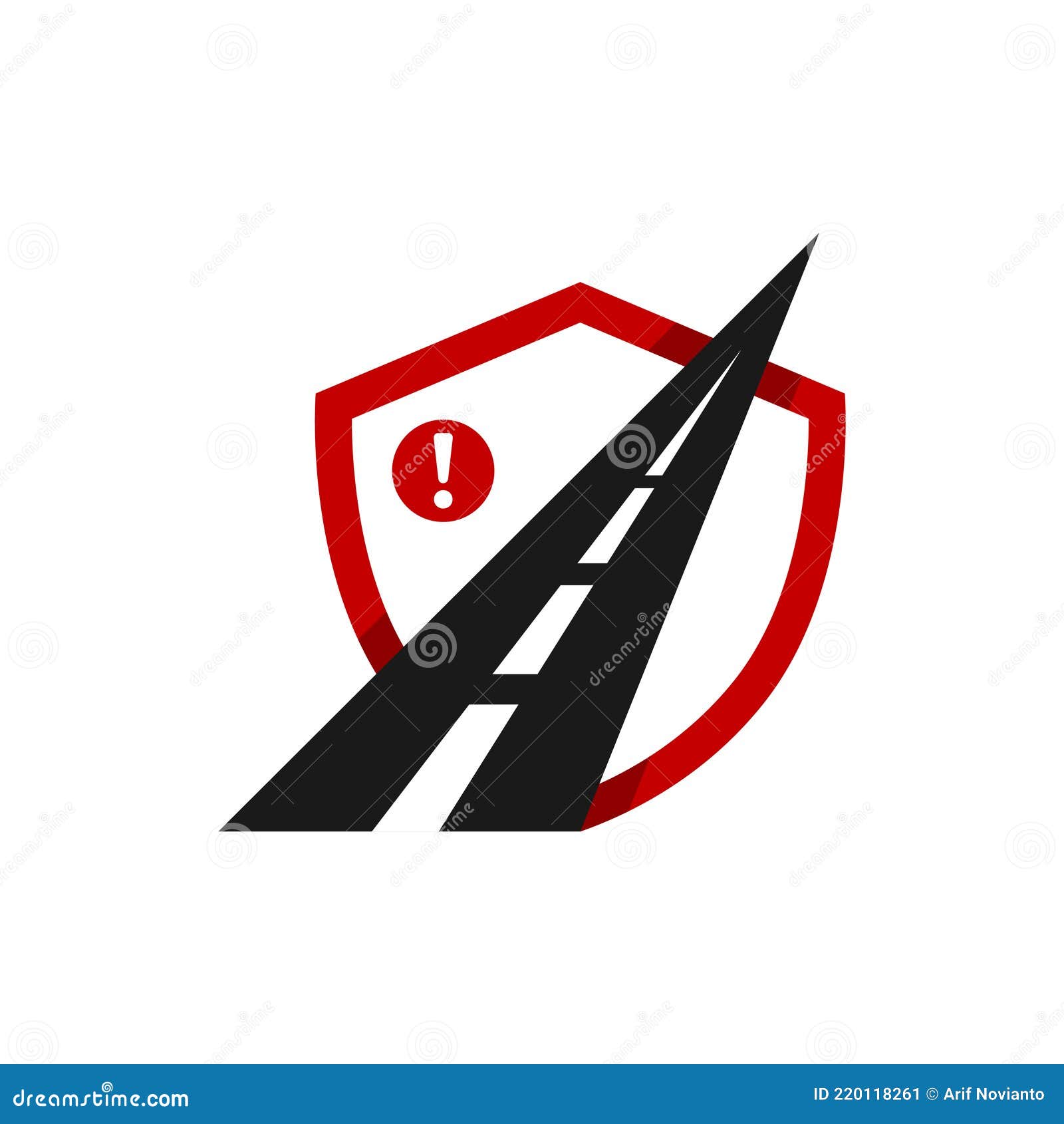 Autobahn-Emblem-Logo-Design Vektor Abbildung - Illustration von ...