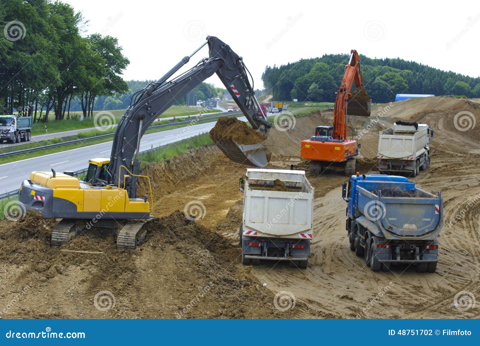 276 Autobahn Construction Site Stock Photos - Free & Royalty-Free Stock ...