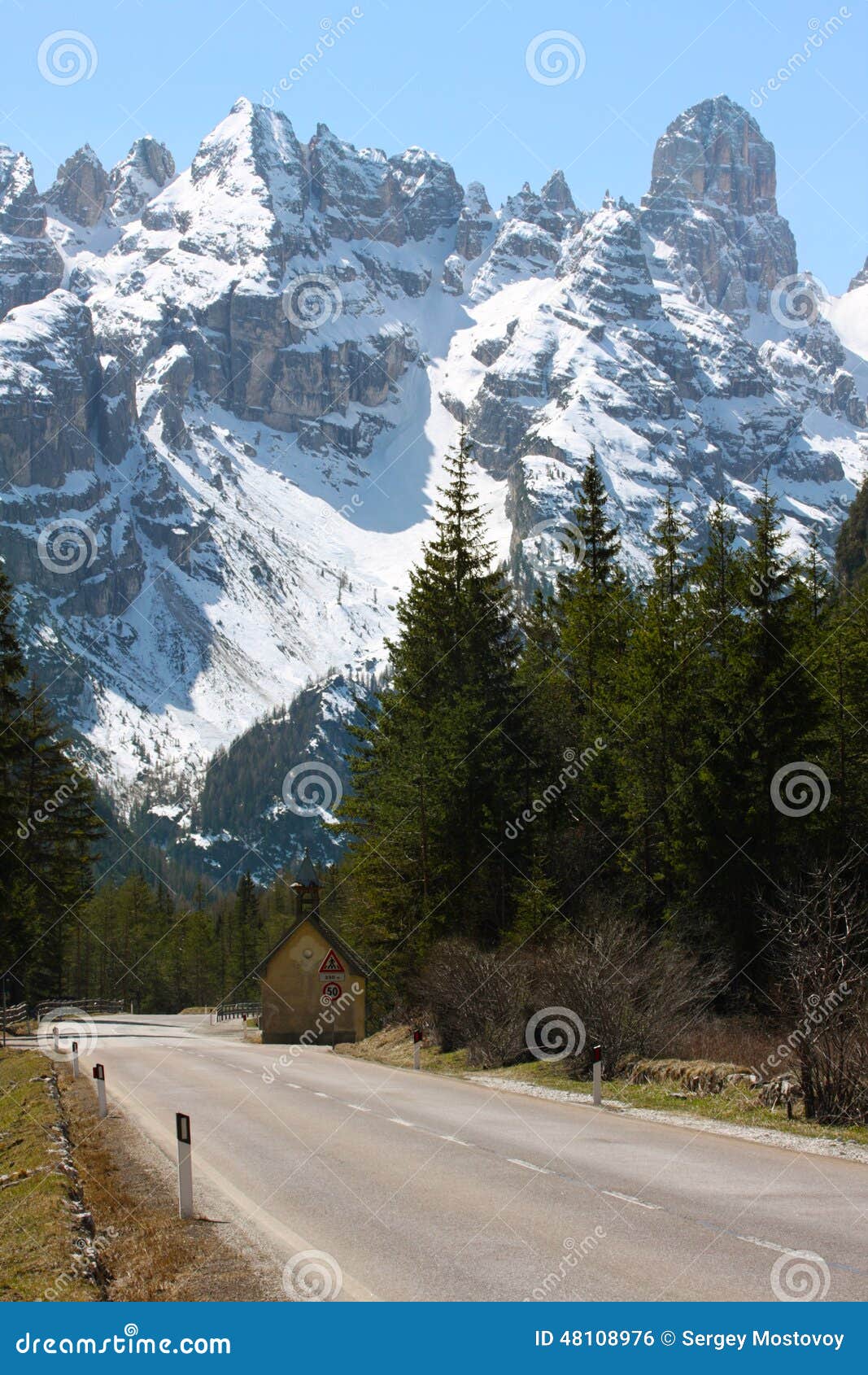 Autobahn stock photo. Image of mountains, rural, italy - 48108976