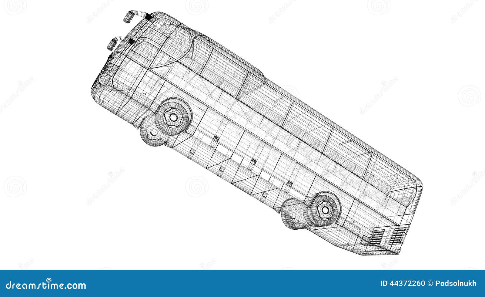 Autobus stock photo. Image of single, cities, copy, passenger - 44372260