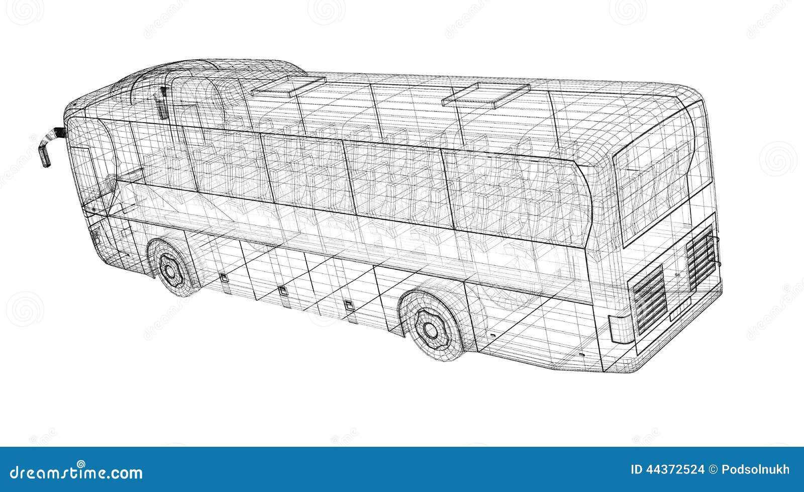 Autobus stock photo. Image of travel, delivering, tourism - 44372524