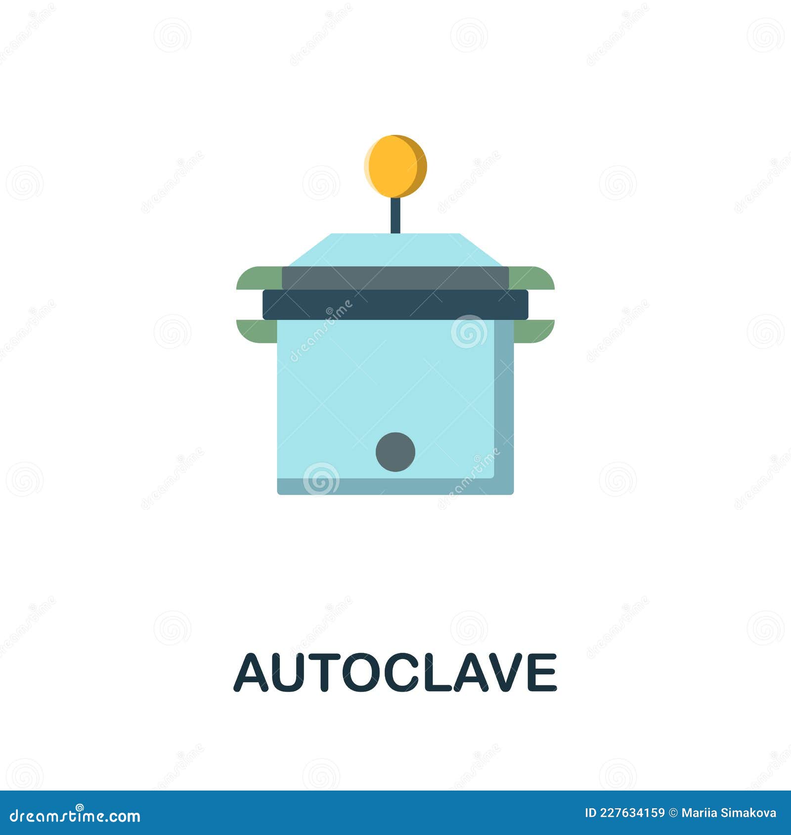 Steam Autoclave Icon Vector Illustration | CartoonDealer.com #190323654 Steam Autoclave Icon Vector Illustration | CartoonDealer.com #190323654