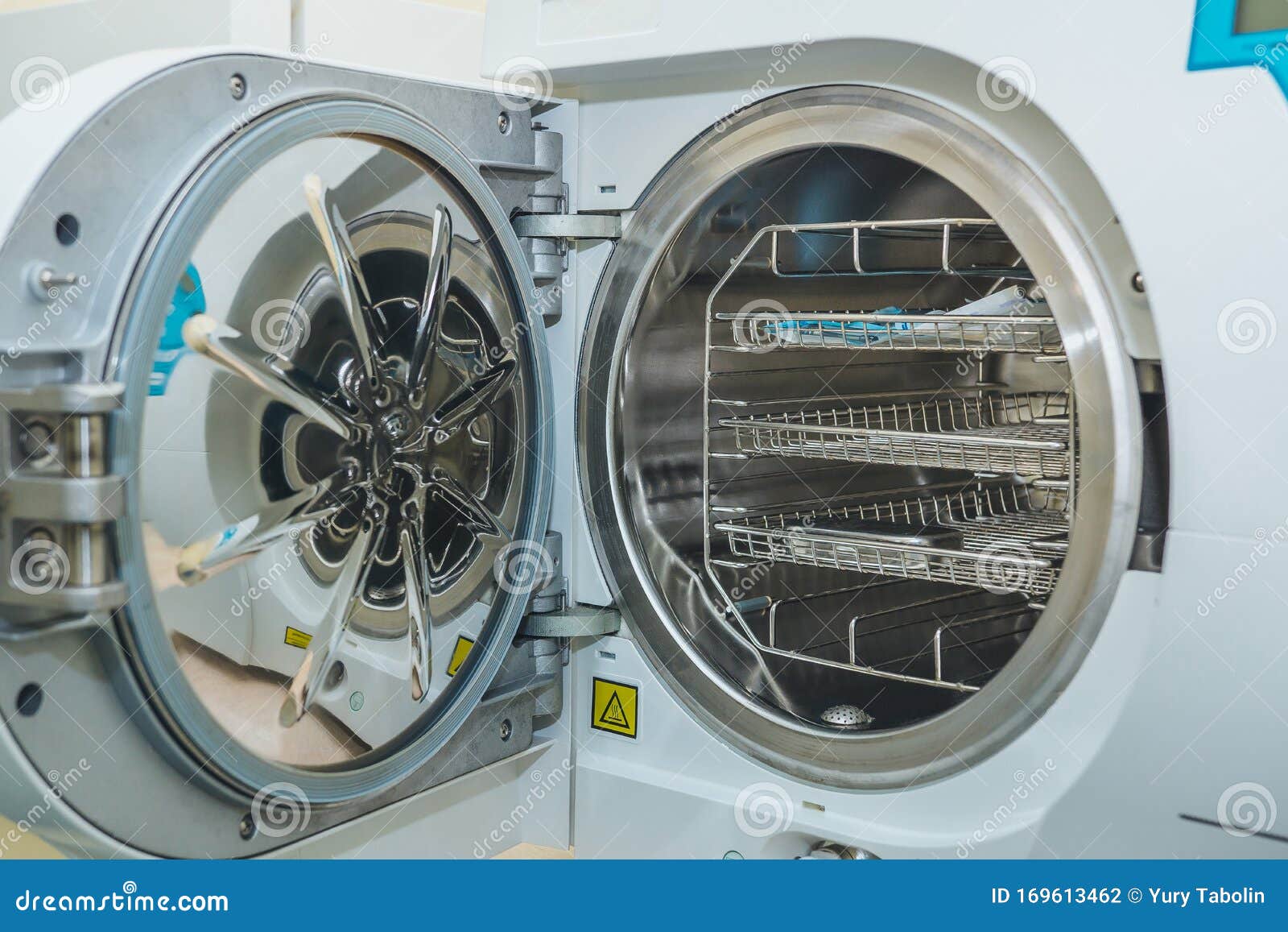 Autoclave. Sterilization of Medical Devices. Medical Equipment Stock ...