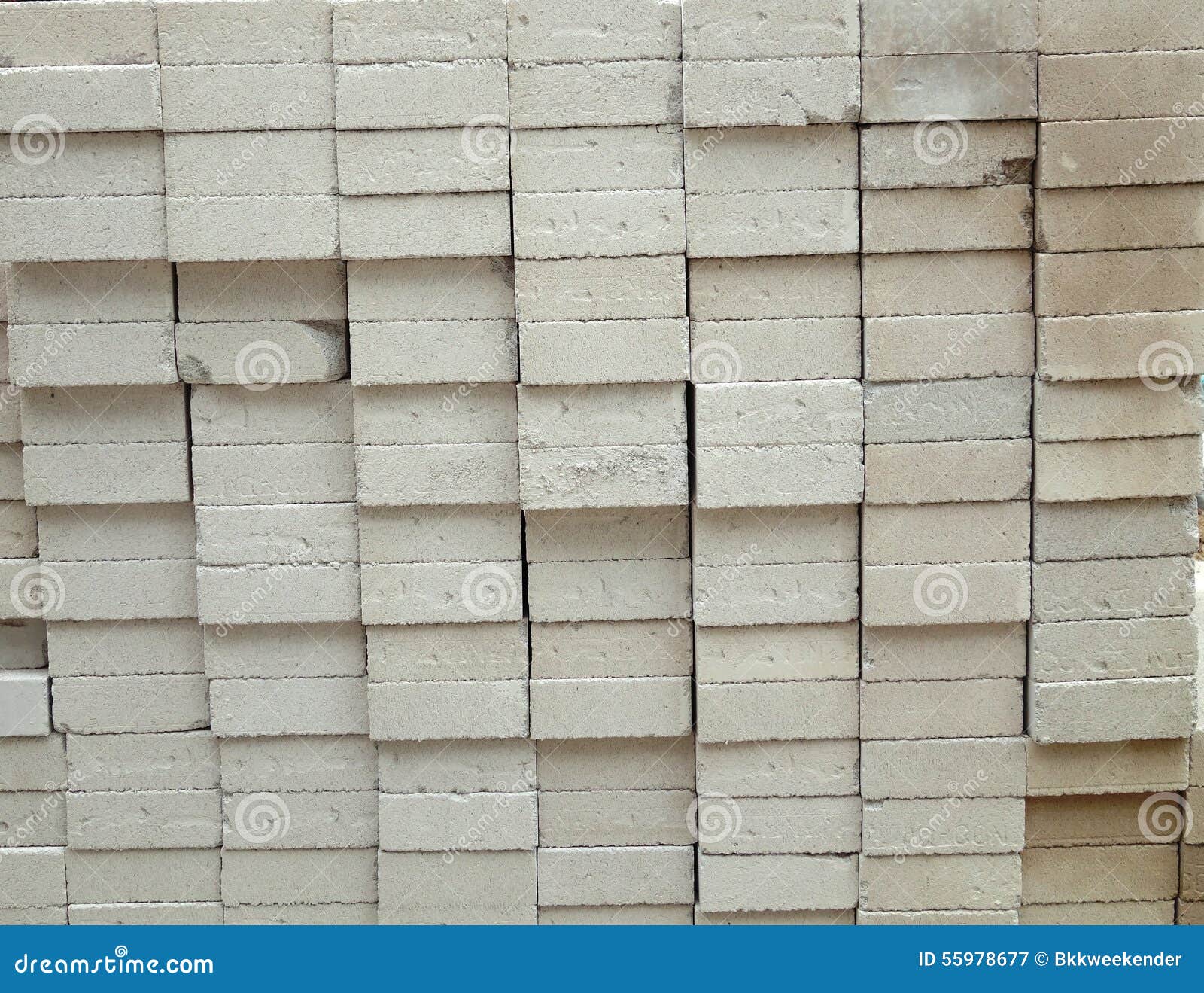 Autoclaved Aerated Concrete Blocks Stock Image - Image of blocks ...