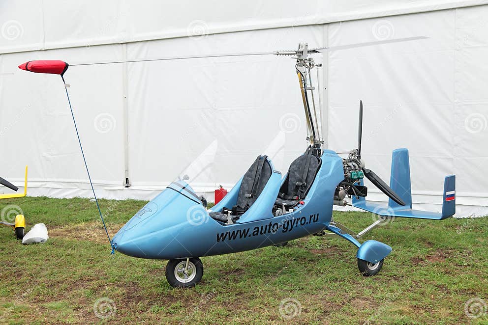 Autogyro editorial image. Image of rotorcraft, exhibition - 38143835