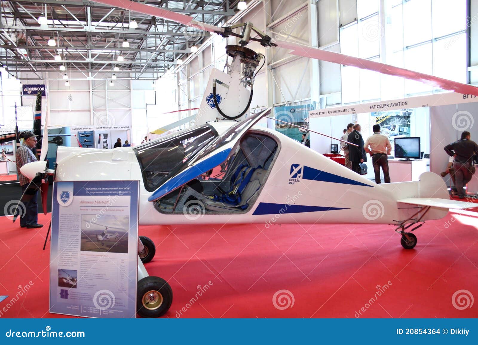 Autogyro MAI-208 editorial stock image. Image of combat - 20854364