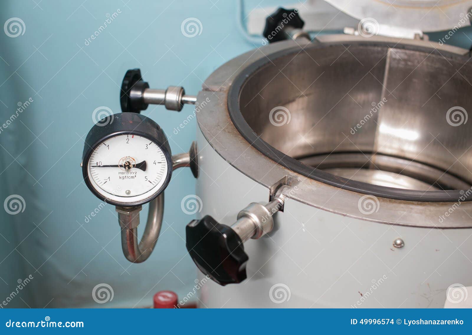 Autoklav in Einem Medizinischen Labor Stockfoto - Bild von chemie ...