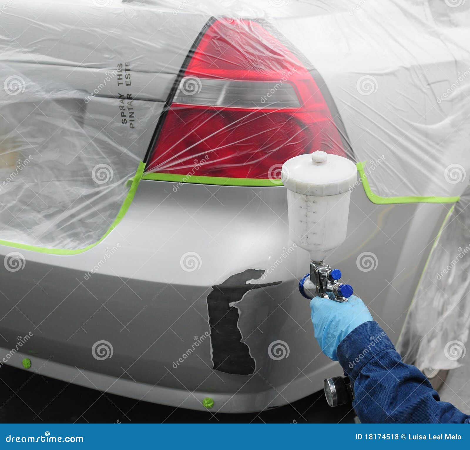 Autolack. stockfoto. Bild von industrie, reibung, schnell - 18174518