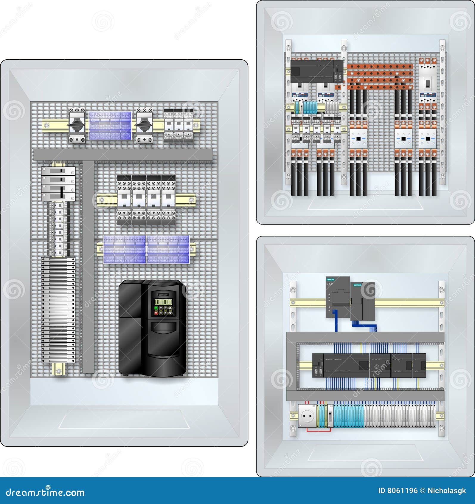 Automático ilustración del vector. Ilustración de districto - 8061196