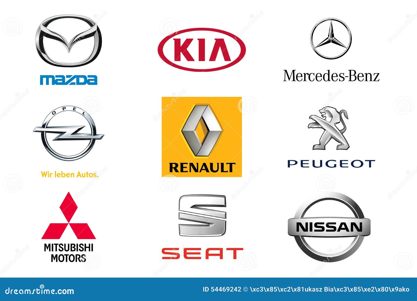 Automarken 2 redaktionelles stockfotografie. Illustration von transport ...