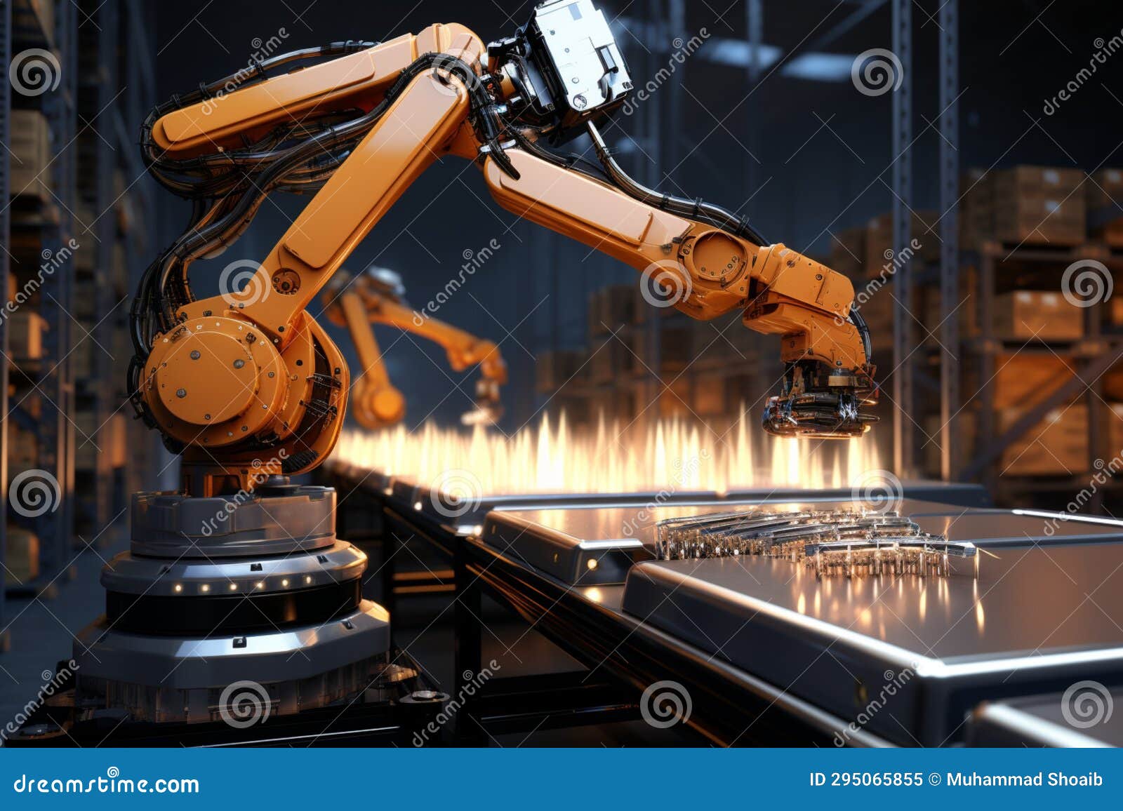 Automated Arm Robot in the Manufacturing Industry, Shaping the Future ...
