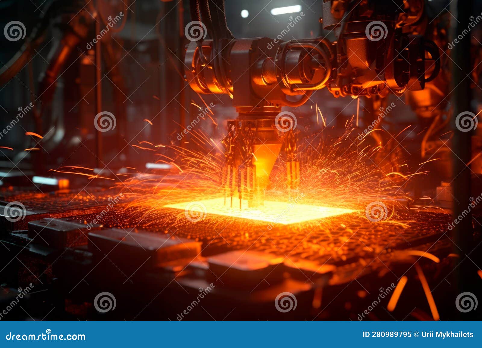 Automated Artistry: Creative Commons Attribution Robot Making Metal ...