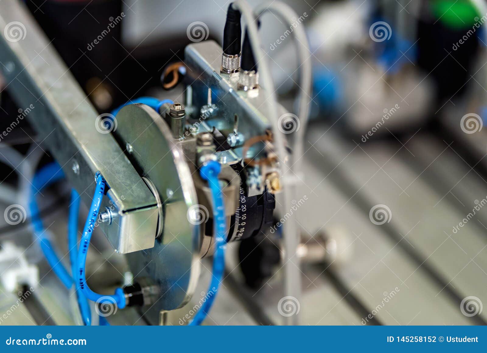 Assembly Line of Mechanical Engineering Stock Photo - Image of ...