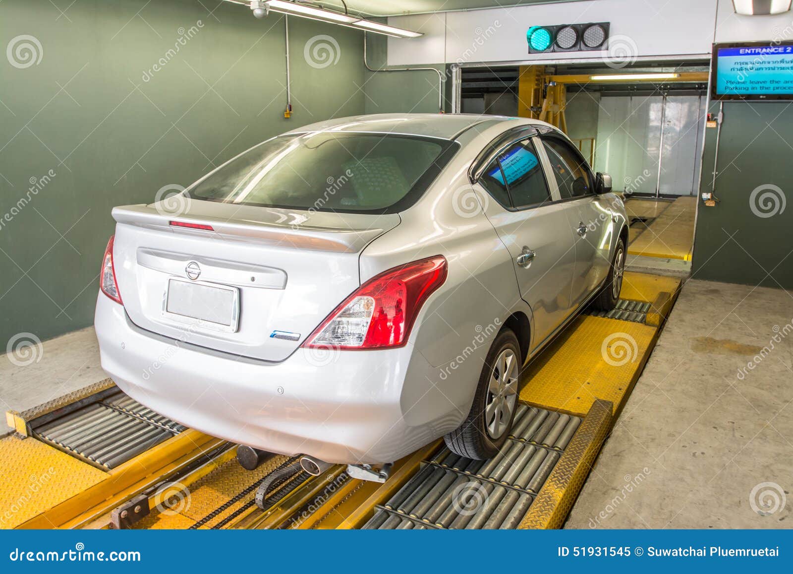 Automated Car Parking System Stock Image - Image of system, urban: 51931545