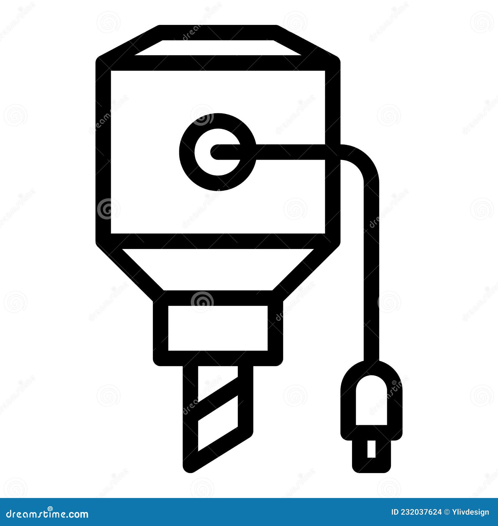 Automated Lathe Icon Color Outline Vector Royalty-Free Stock ... Automated Lathe Icon Color Outline Vector Royalty-Free Stock ...