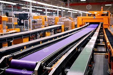 Automated Conveyor Belt Sorting Mechanism in a Logistics Center ...