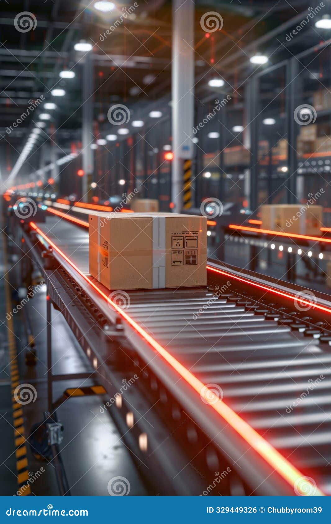 Logistics Technology Linear Icons, Signs, Symbols Vector Line ...