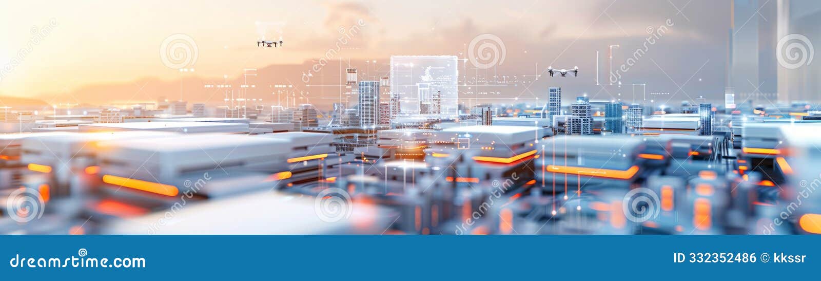 Automated Distribution Warehouse Box Product Assembly Line With Robot ...