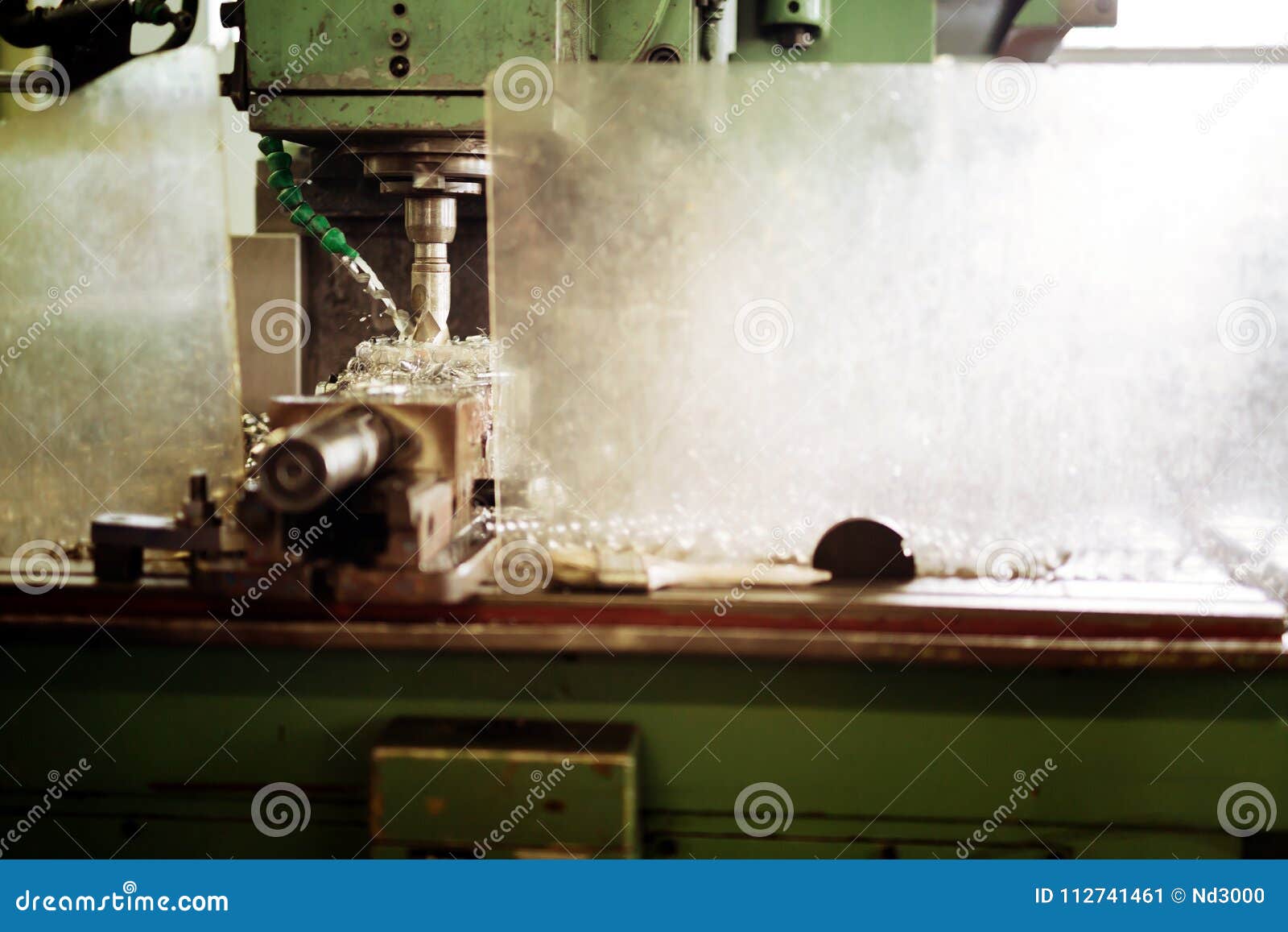 Automated Drilling Machines Stock Image - Image of press, lathe: 112741461