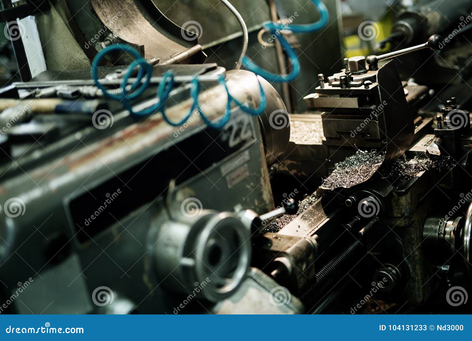 Automated Drilling Machines Stock Image - Image of engineer, iron ...