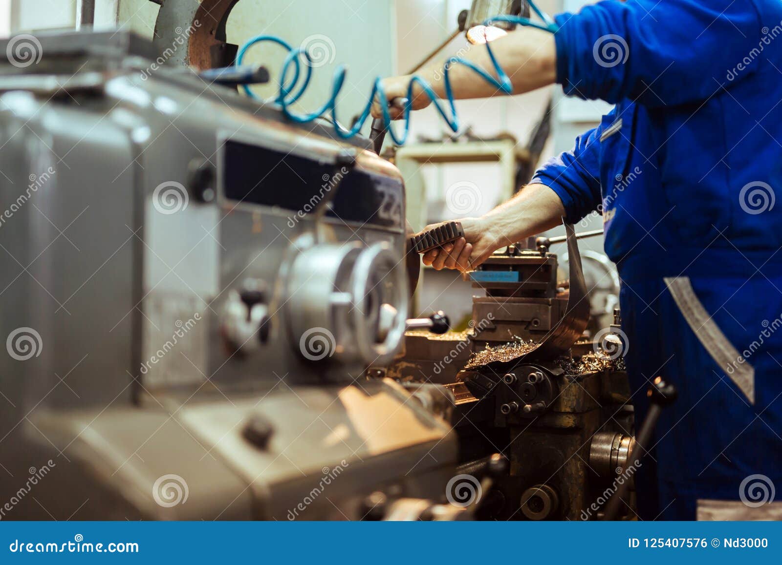 Automated Drilling Machines Stock Photo - Image of cutter, engineering ...