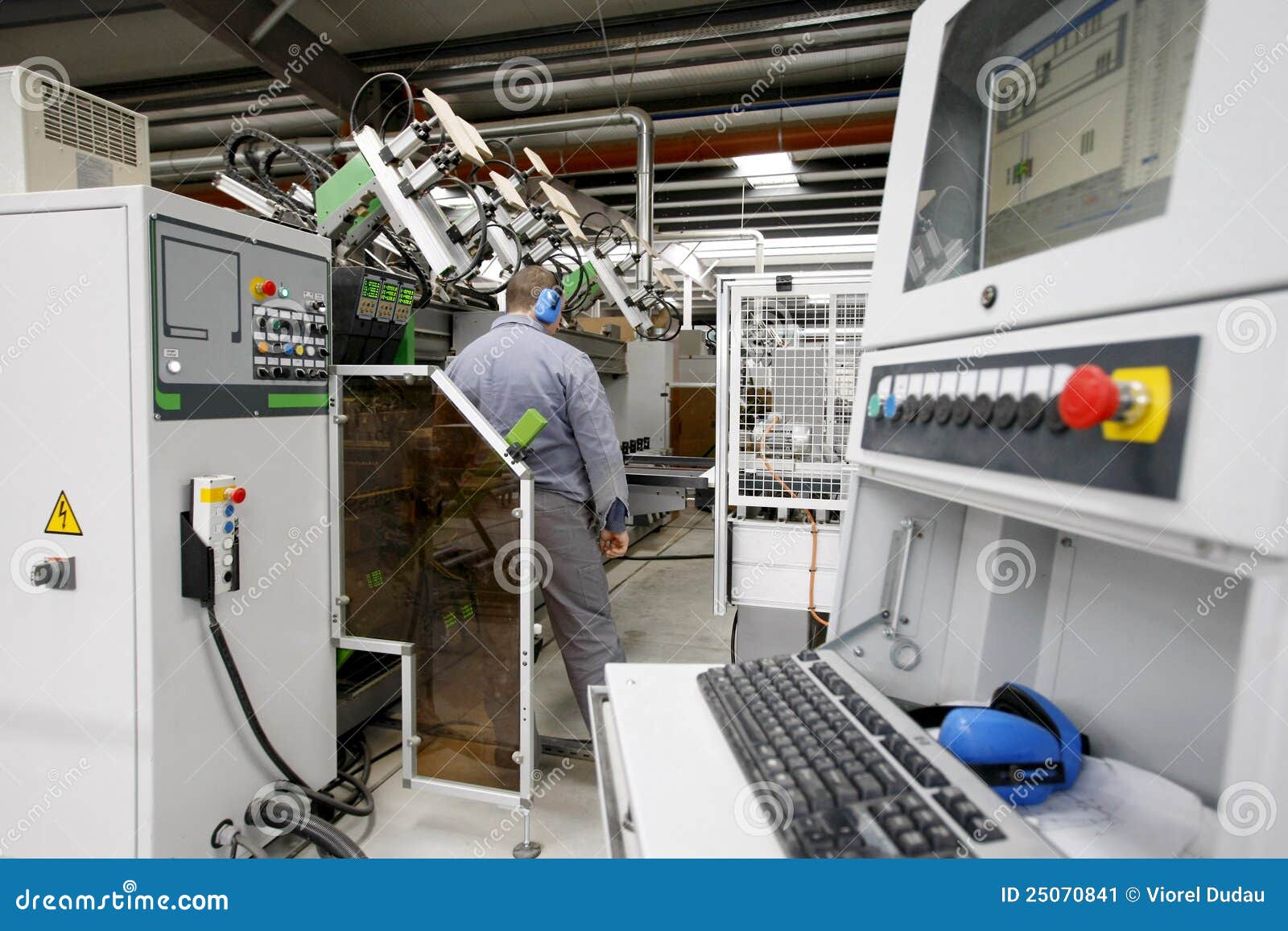Automated factory editorial photo. Image of look, inside - 25070841