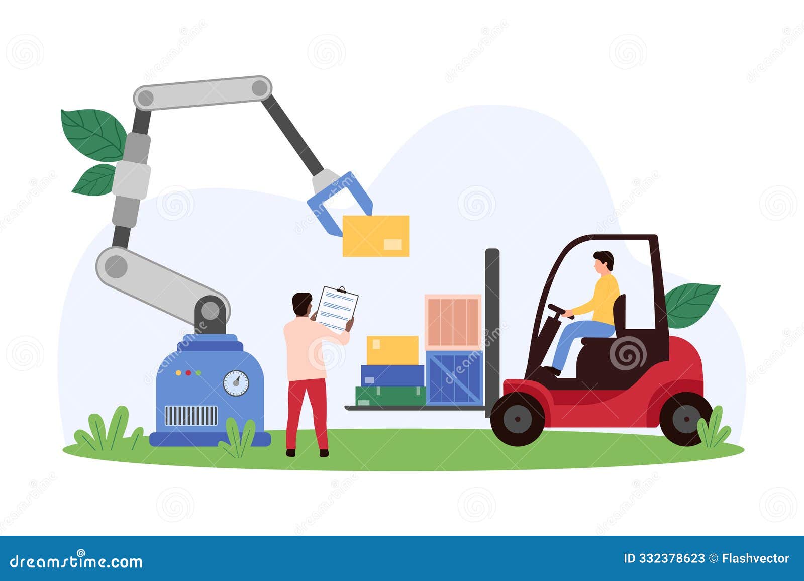 Automated Factory Line Isometric Drawings Cartoon Vector ... Automated Factory Line Isometric Drawings Cartoon Vector ...