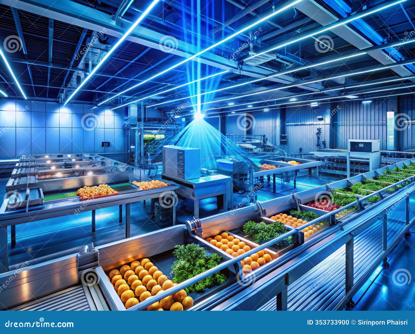 Automated Food Processing Facility CuttingEdge Technology for Precision ...