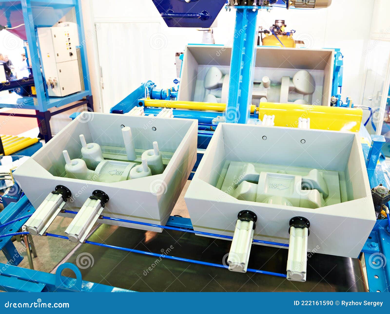 Automated Forming Modular Machine Stock Photo - Image of press ...