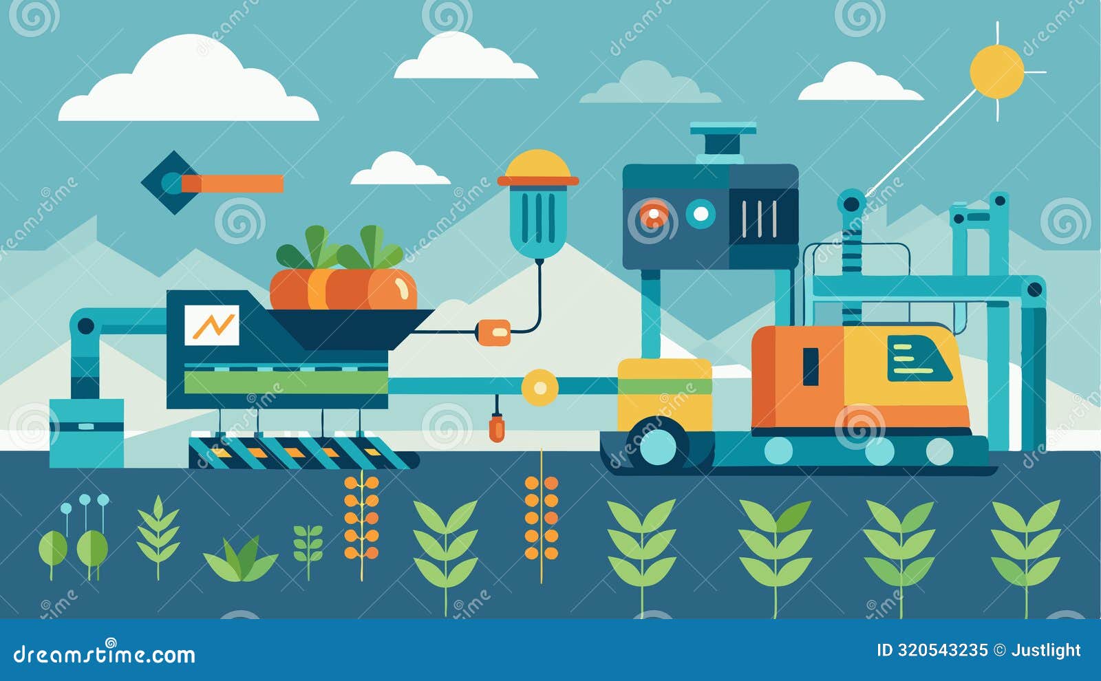 Automated Harvesting Machinery Guided by a Digital Platform Reducing ...